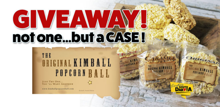 Kimball Popcorn Ball Giveaway | Everything South Dakota