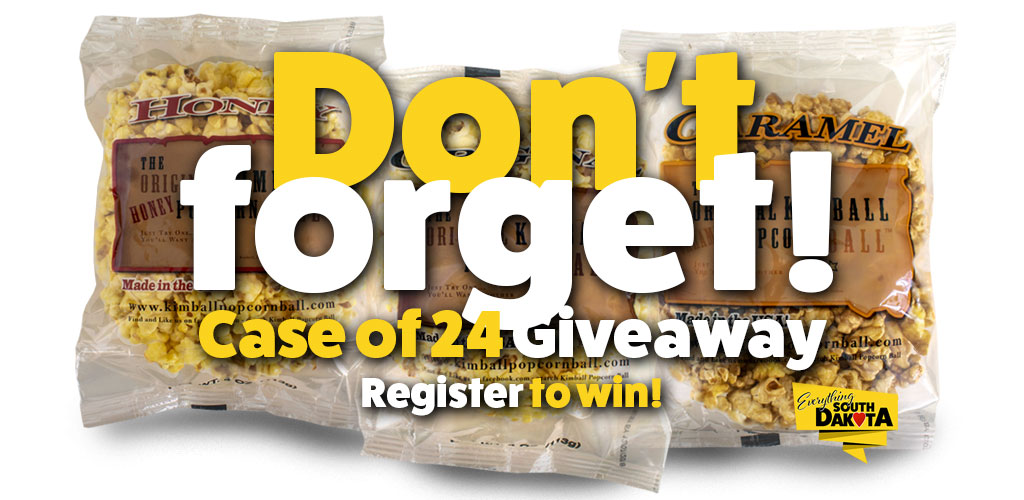 Kimball Popcorn Ball Giveaway | Everything South Dakota