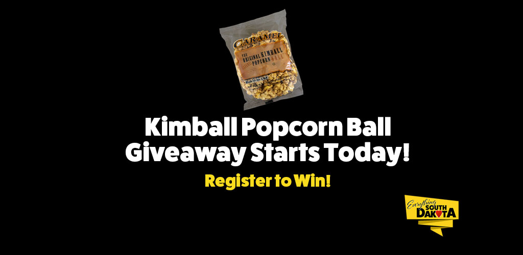 Kimball Popcorn Ball Giveaway | Everything South Dakota